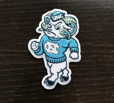 UNC University North Carolina Tar Heels Embroidered Iron On Patch 3.5”x ...