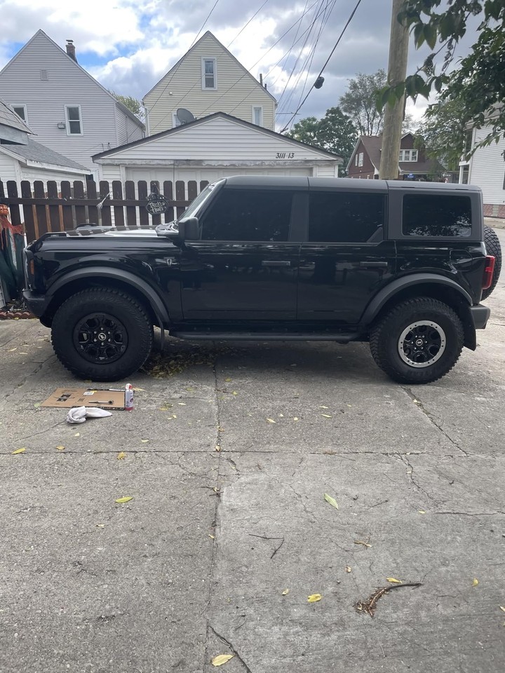 1X Black Bead Lock Wheel Trim Ring Kit For 2021-2025 Ford Bronco | eBay