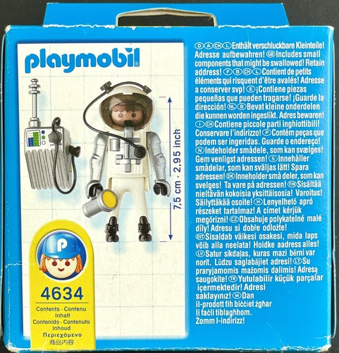 Playmobil 4634 Astronaut in spacesuit 2006 new in box | eBay