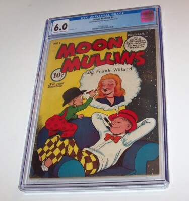 Moon Mullins #1 - American Comics Group 1947 Golden Age Issue - CGC FN ...