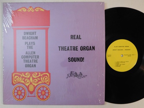 DWIGHT BEACHAM Plays The Allen Computer Theatre Organ PRIVATE PRESS LP ...