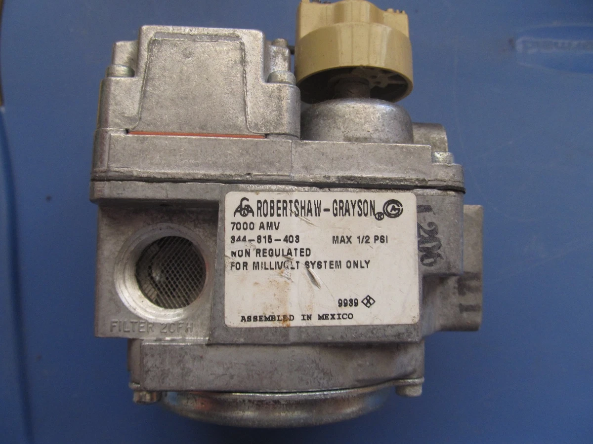ROBERTSHAW GAS VALVE UNITROL 7000BER-S7B 403-501-577 |GG64, 45% OFF