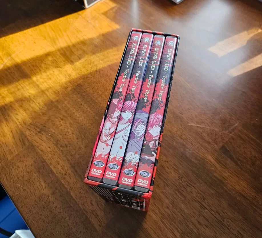 Elfen Lied Volume 1-4 DVD Box Set Anime Collection OOP Madman Australia ...
