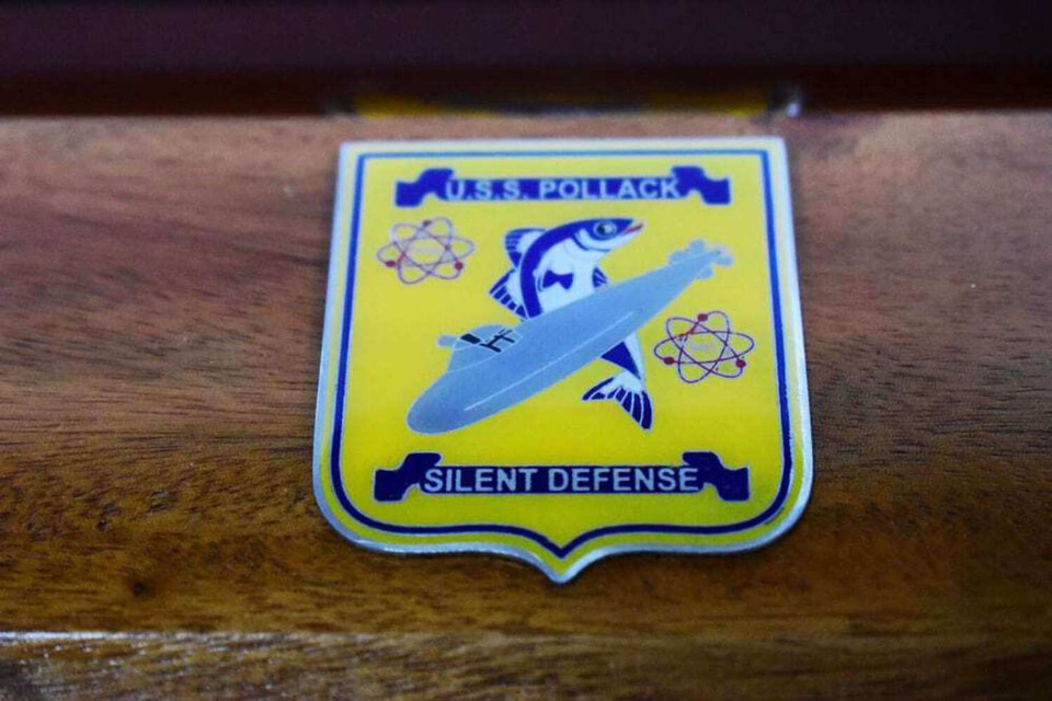 USS Pollack SSN-603 Submarine Model,US Navy,Scale Model,Mahogany,Permit ...