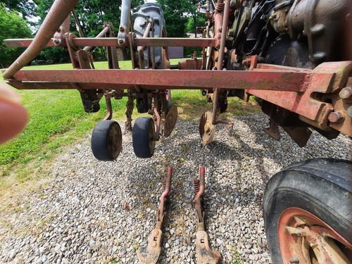 Farmall H Cultivator 2 row IH 461 mid mount hydraulic | eBay
