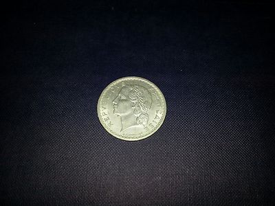 1949 Repvbliove Francaise RF 5 Francs Aluminum Coin | eBay