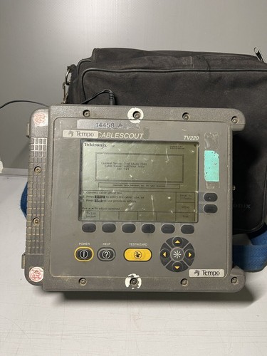 Tektronix CableScout TV220 Coax CATV TDR Cable Tester TV 220 for sale ...