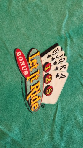 Casino MIRAGE LET IT RIDE TABLE LAYOUT | eBay