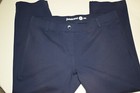 Betabrand Navy capri dress pant yoga pant Sz M | eBay