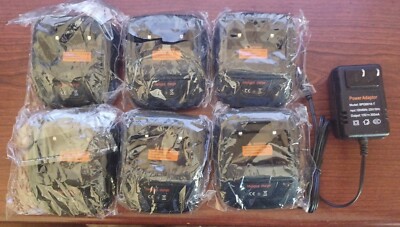 LOT OF 6 Intelligent Desktop Walkie-Talkie Charger ONLY CDQ0018-T 13V ...