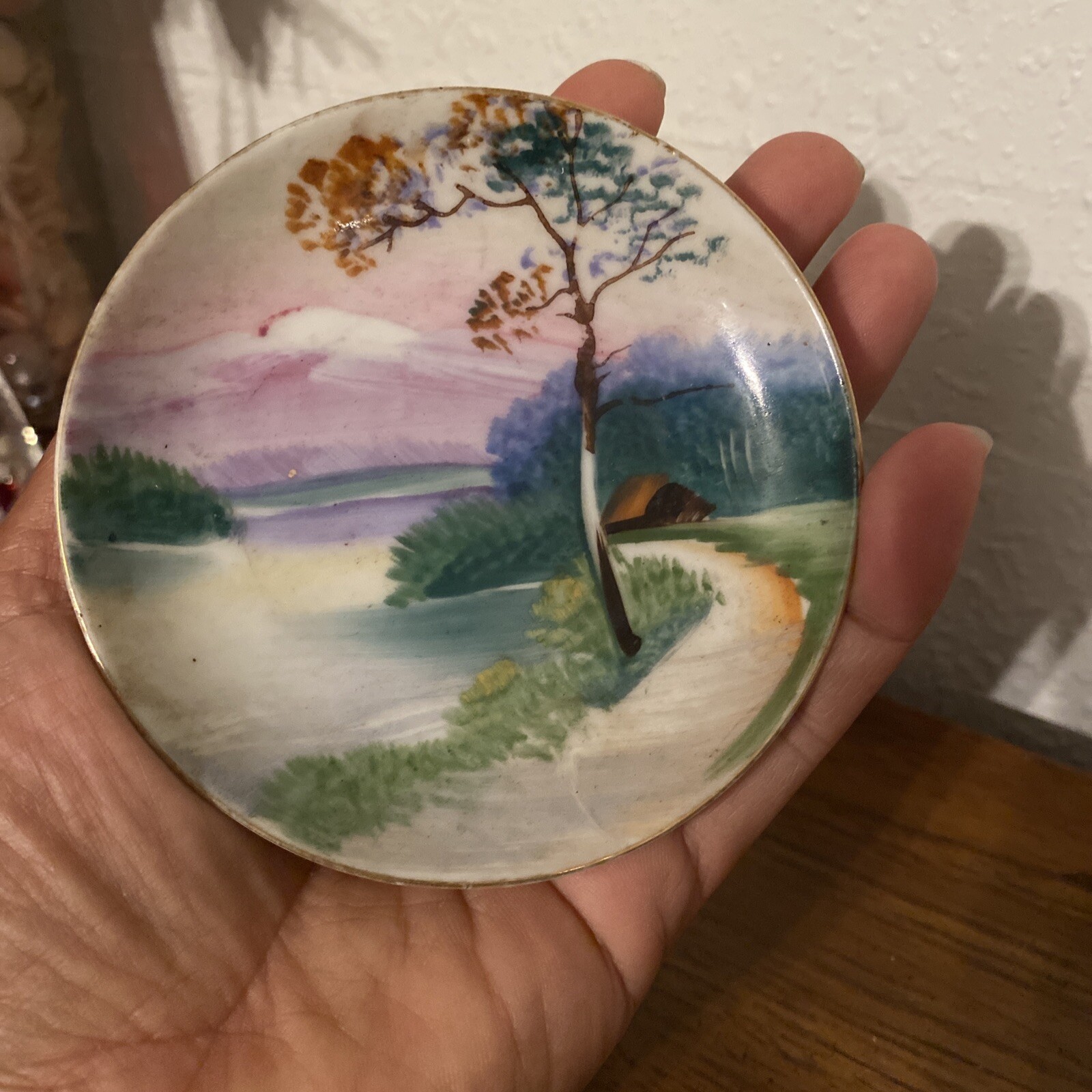 Vintage Ucagco Hand Painted Japan Hanging/Decorative Plate | eBay