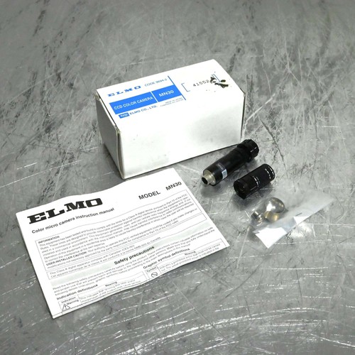 ELMO MN30 CCD Color Camera with lens and lens cover, Mount Brakcet | eBay