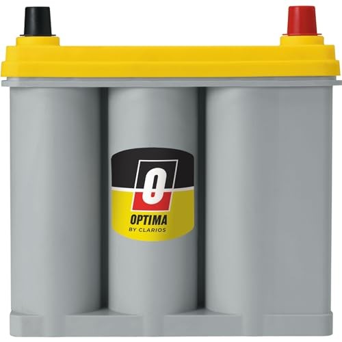 OPTIMA D51R YellowTop High Performance Dual Purpose Sealed AGM Car ...