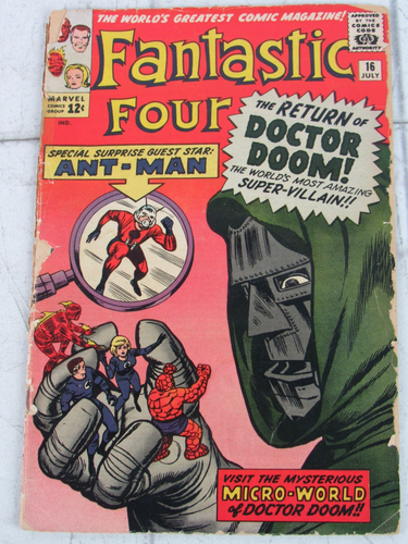 Fantastic Four #16 July 1963 Marvel Comics | eBay