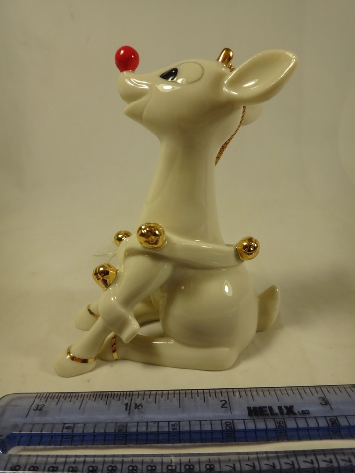 Lenox Rudolph the Red Nose Reindeer Rings in Holidays Christmas ...