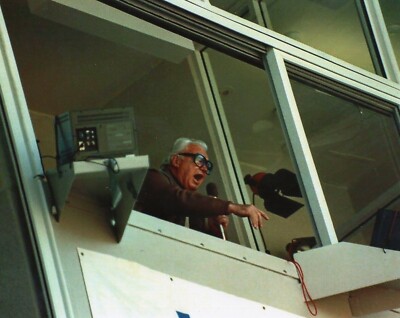 Harry Caray Chicago Cubs Broadcaster MLB 8x10 Color Photo Wrigley Field ...