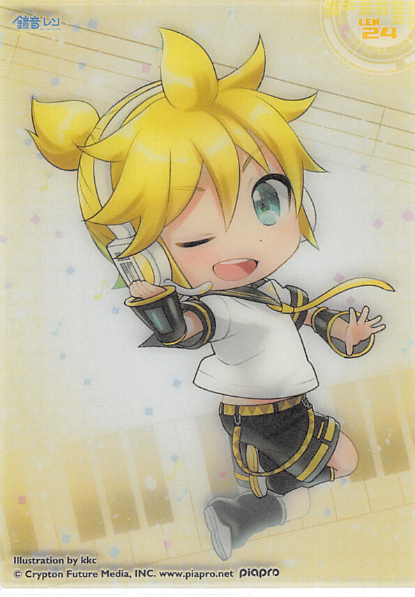 Vocaloid Len Chibi Kagamine Len Sticker Kagamine Len Vocaloid