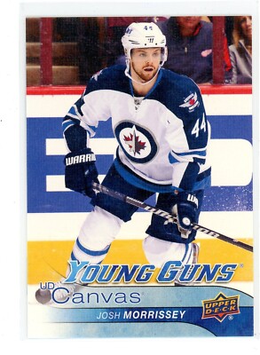 2016-17 Upper Deck Josh Morrissey Young Guns UD Canvas Rookie #C231 ...