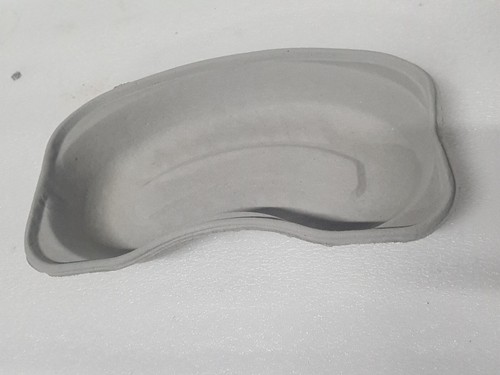 Cardboard Kidney Dishes Disposable Pulp Bowls Tray Basins Grey 750ml ...