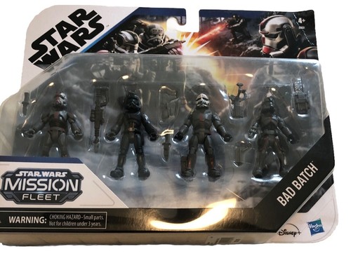 Star Wars Mission Fleet Bad Batch 4 Pack Wrecker Hunter Echo Crosshair Clones | eBay