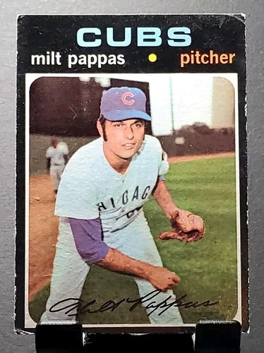 1971 Topps #441 Milt Pappas CUBS baseball card⚾️G/VG | eBay