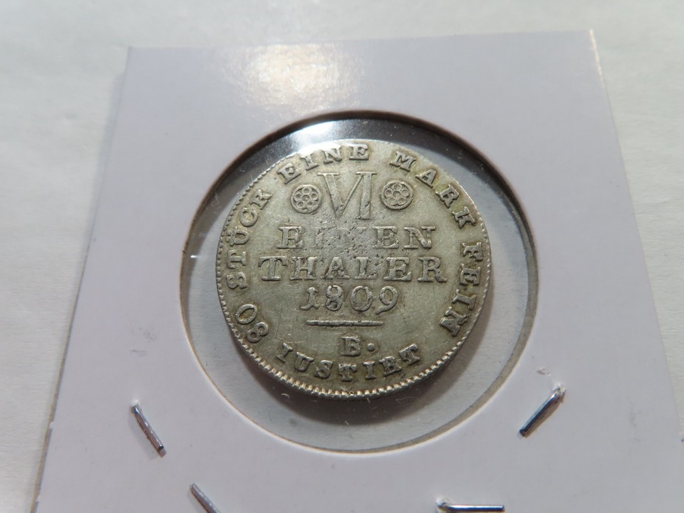 L24 France/Germany Westphalia 1809 Silver 1/6 Thaler | eBay