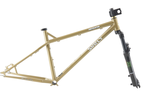 SURLY INSTIGATOR 2.0 Mountain Bike Chromoly Frame Gold Size M 700c | eBay