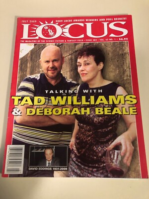 MAGAZINE - Locus Issue #582 July 2009 Tad Williams Deborah Beale David ...