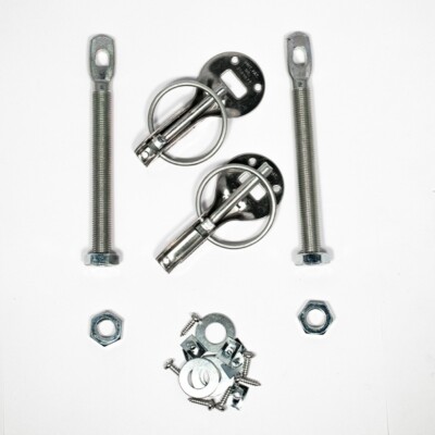 Stainless Steel Rally Bonnet Pins Heavy Duty Race Rally Off Road 4x4 ...