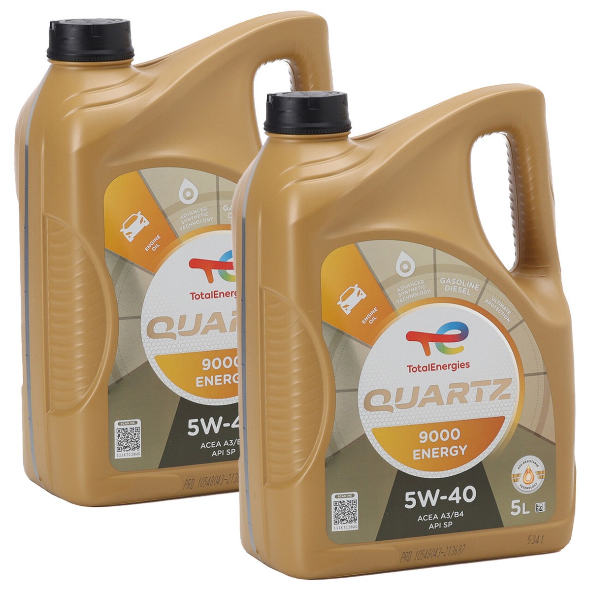 Quartz 9000 5w 40 TotalEnergies Quartz 9000 Energy 5W 40 4x5 Liter