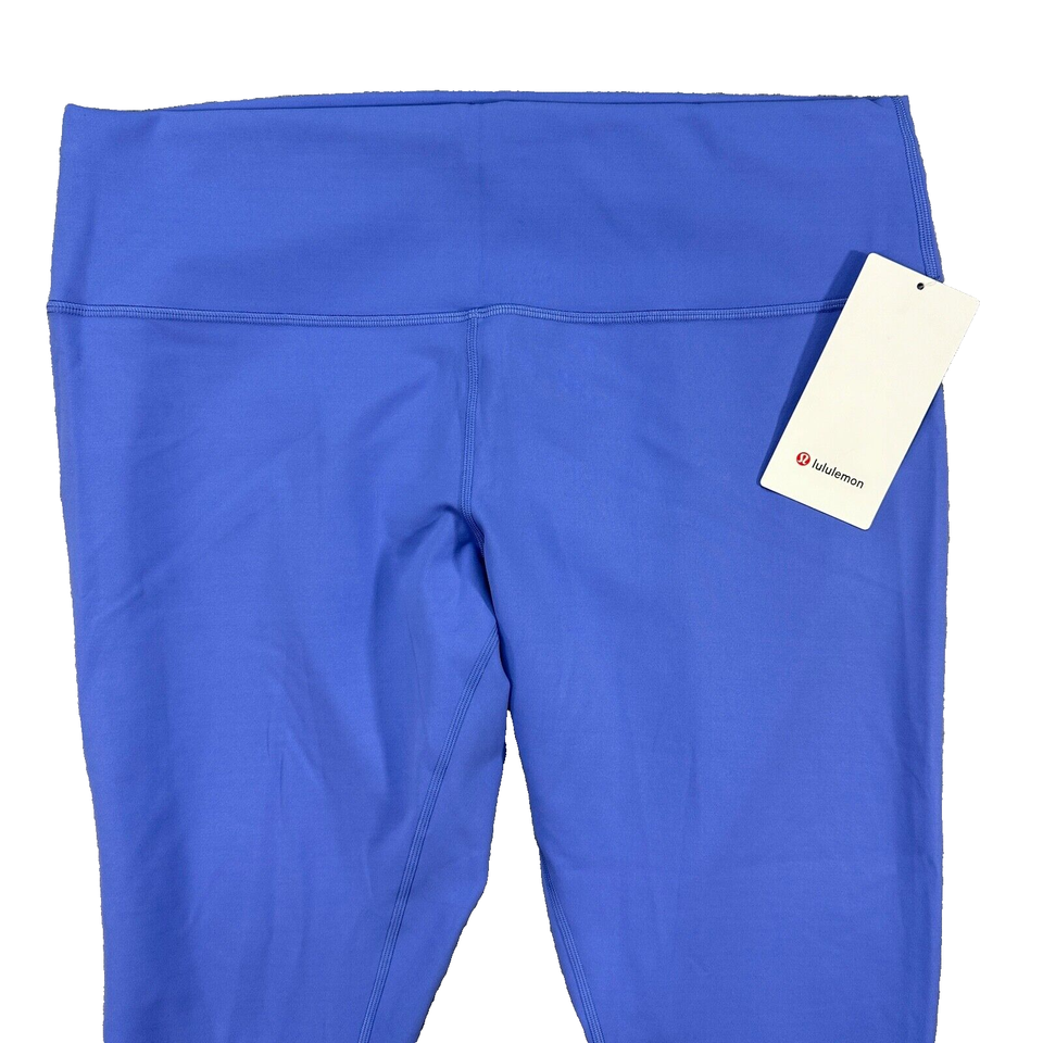 New Lululemon Size 18 Wunder Train High Rise HR 25" WLIN Wild Indigo ...