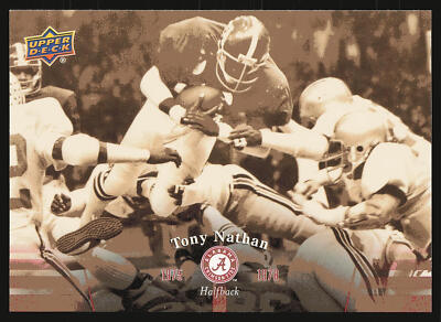 2012 Upper Deck University of Alabama #32 Tony Nathan | eBay