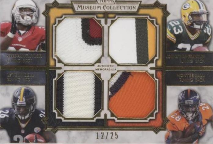 2013 Topps Museum Collection - Four-Player Quad Relic Le'Veon Bell ...