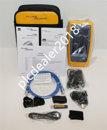 New Fluke Electronics Core LIQ-100 Linkiq Cable And Networl Tester Via ...