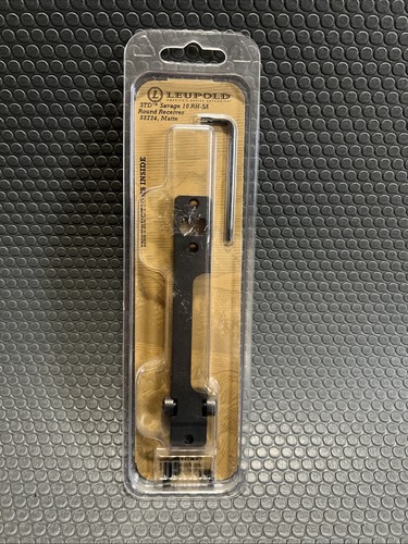 Leupold STD Scope Mount Base 55724 Savage 10 RH SA Matte 1 Piece Round ...