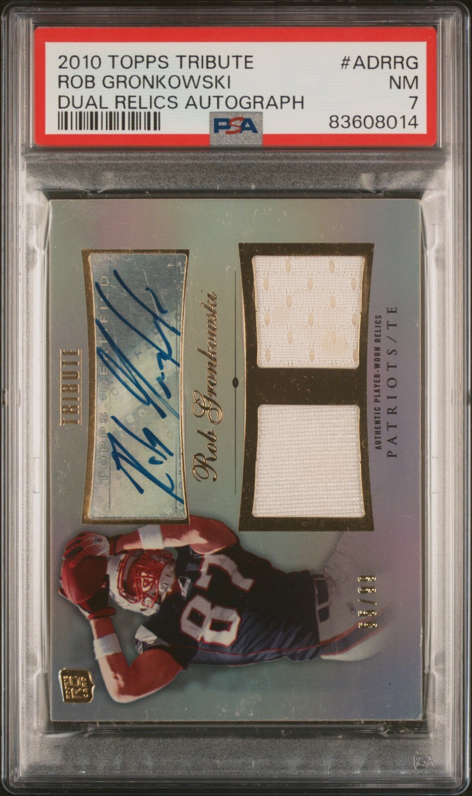 Rob Gronkowski Autographed Memorabilia | Signed Photo, Jersey ...