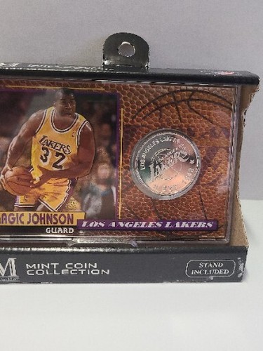 Highland Mint Coin Collection w/ Magic Johnson Los Angeles Lakers ...