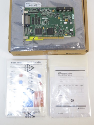 NEW National Instruments NI PCI-6225 80 Channel DAQ Input Acquisition ...