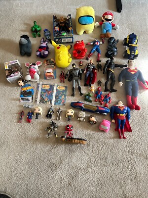 Lot 43 Toys Action Figures, Plush, Funko | eBay