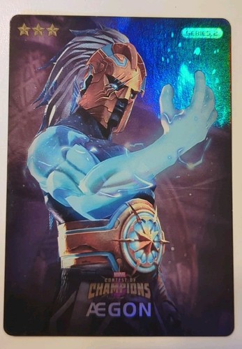 Marvel MCOC Contest of Champions Arcade Aegon Series 2 FOIL CARD #1 SP ...