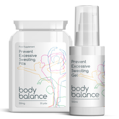 No Sweat! - Body Balance Prevent Excessive Sweating Pills & Gel Anti ...