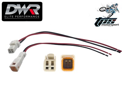 DWR 2 WIRE INDICATOR CONNECTOR PLUG WIRING REPAIR KTM XC XCW 125 150 ...