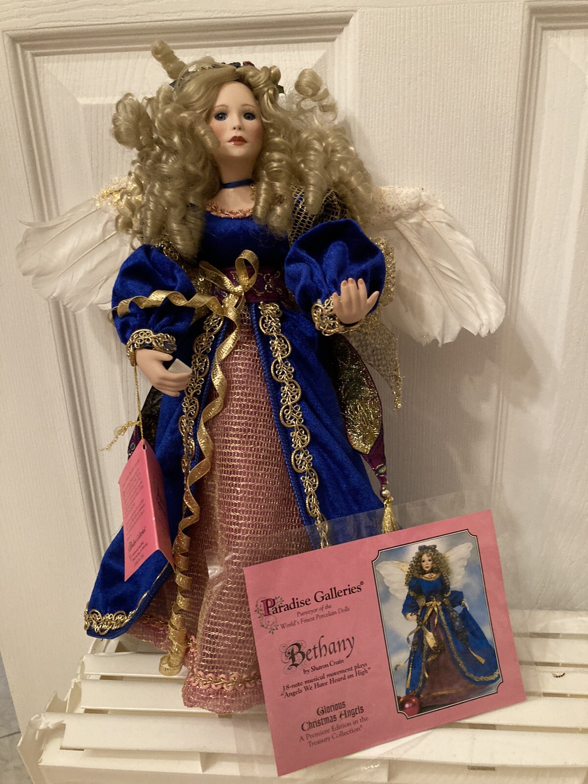“Bethany” Angel Doll Paradise Gallery Treasure Collection Premier E734 ...