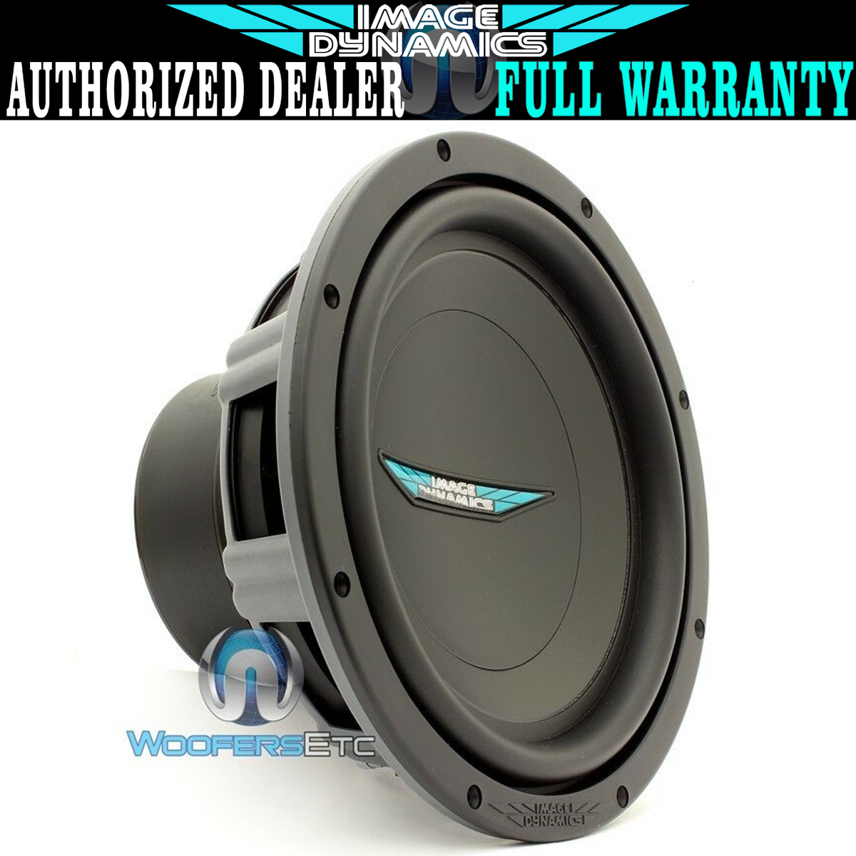 Image Dynamics 8 Inch Subwoofer Power Dynamics NCBT8B – Amplified