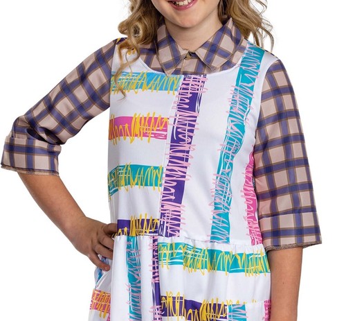 Disguise Stranger Things Eleven Fancy Dress Girls XL 14/16 Halloween ...