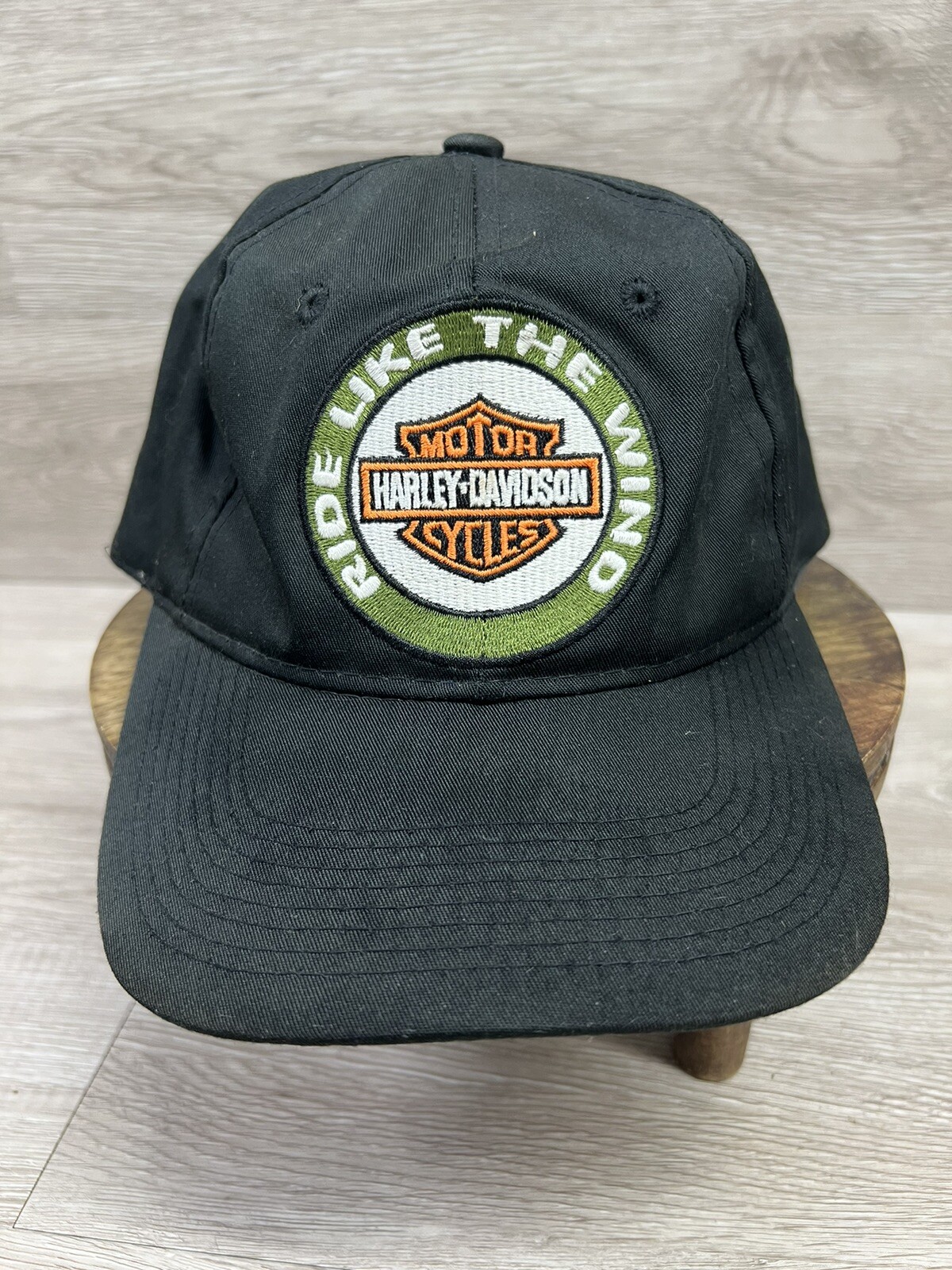 Vintage Harley Davidson Hat Cap Black Ride Like The W… - Gem