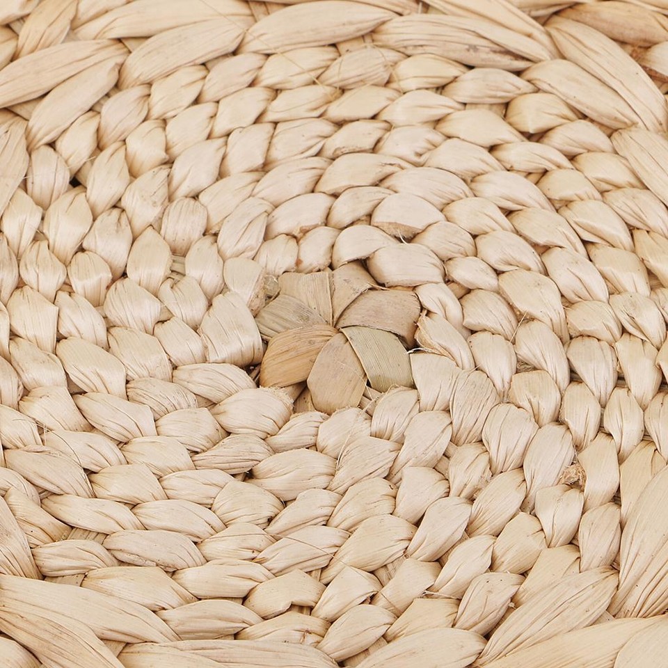 30cm Round Straw Futon Cushion Thick Round Rattan Seat | eBay UK