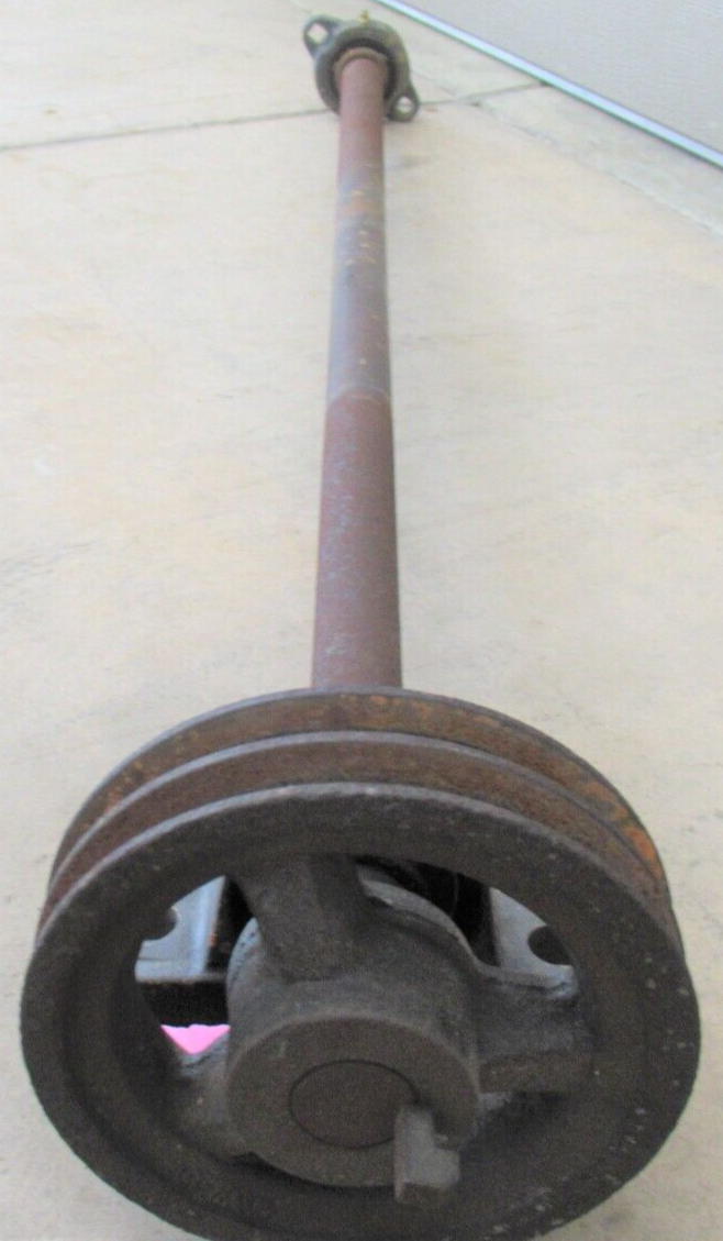 Genuine OEM Grasshopper 618 Driveshaft Powershaft Sheave Power Shaft ...