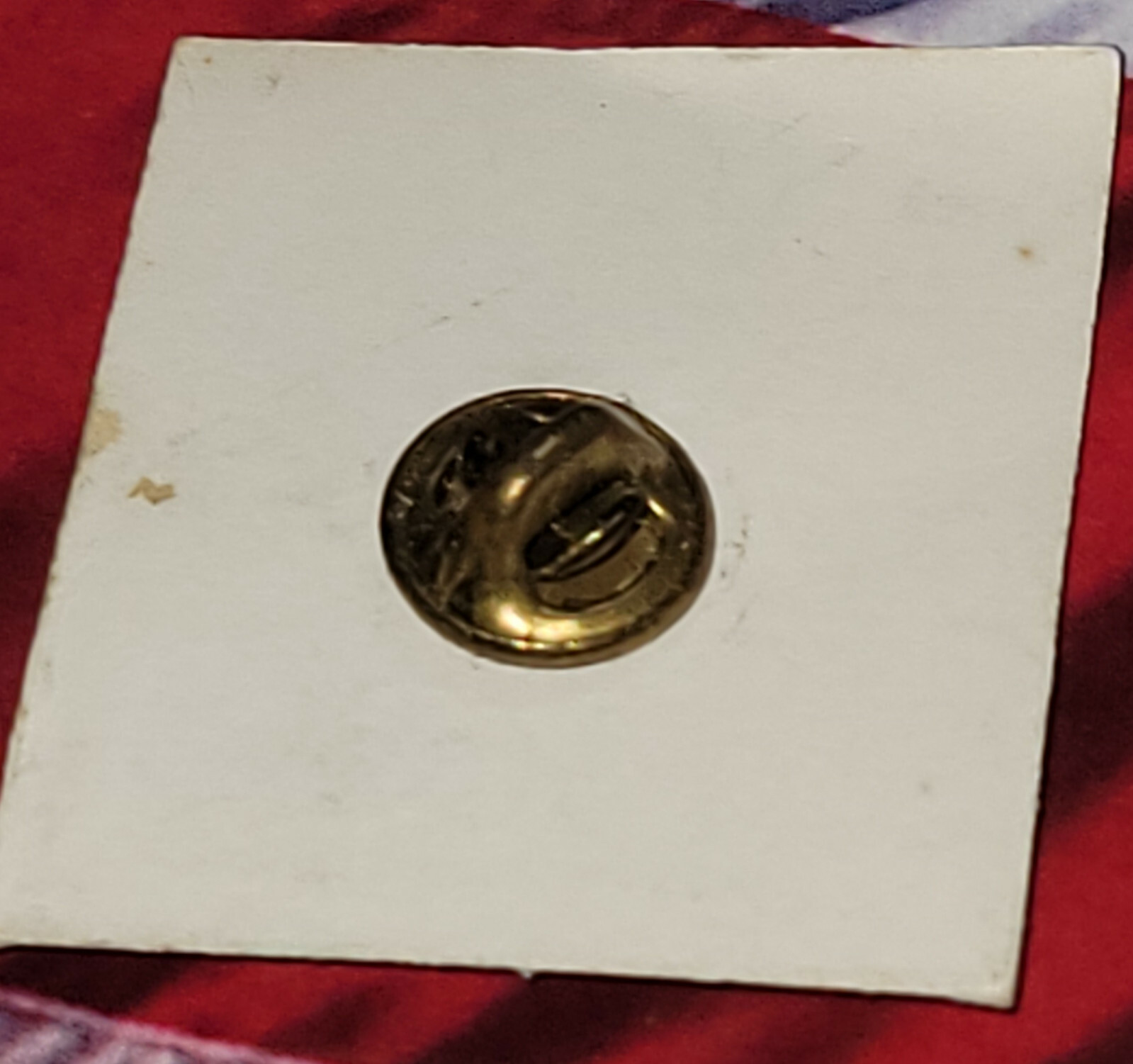 President Johnson's LBJ gift pin on card | eBay