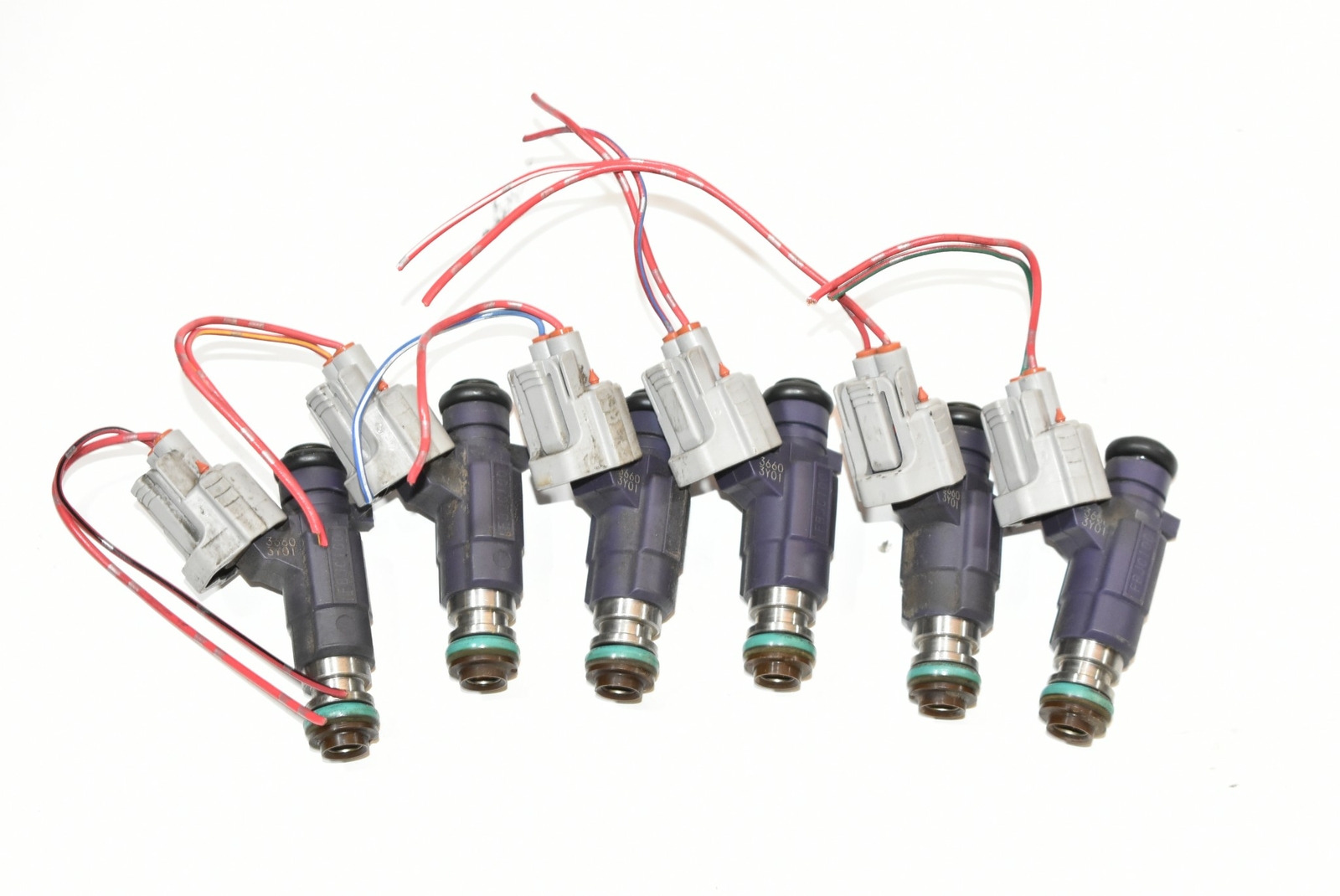 01 02 03 04 Nissan Pathfinder Fuel Injectors SET OEM Injector Set | eBay